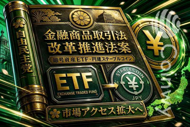Japan's Ruling Party Pushes Crypto ETFs and Yen-Denominated Stablecoins